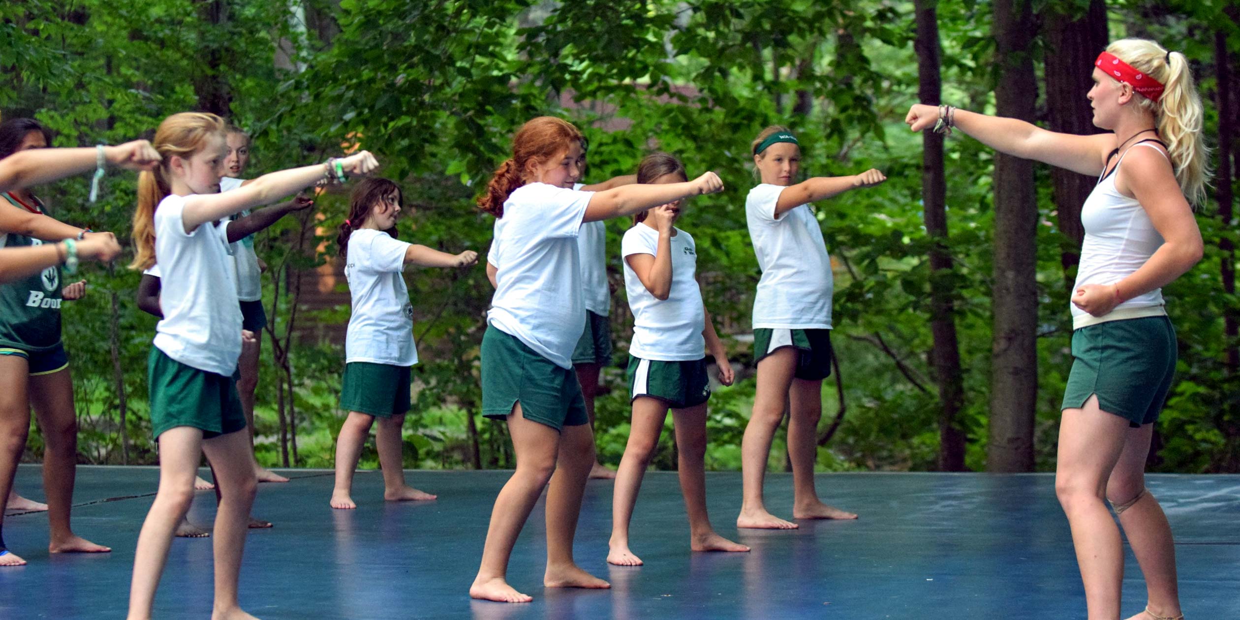 Our All-Female Counseling Staff - Camp Wa-Klo